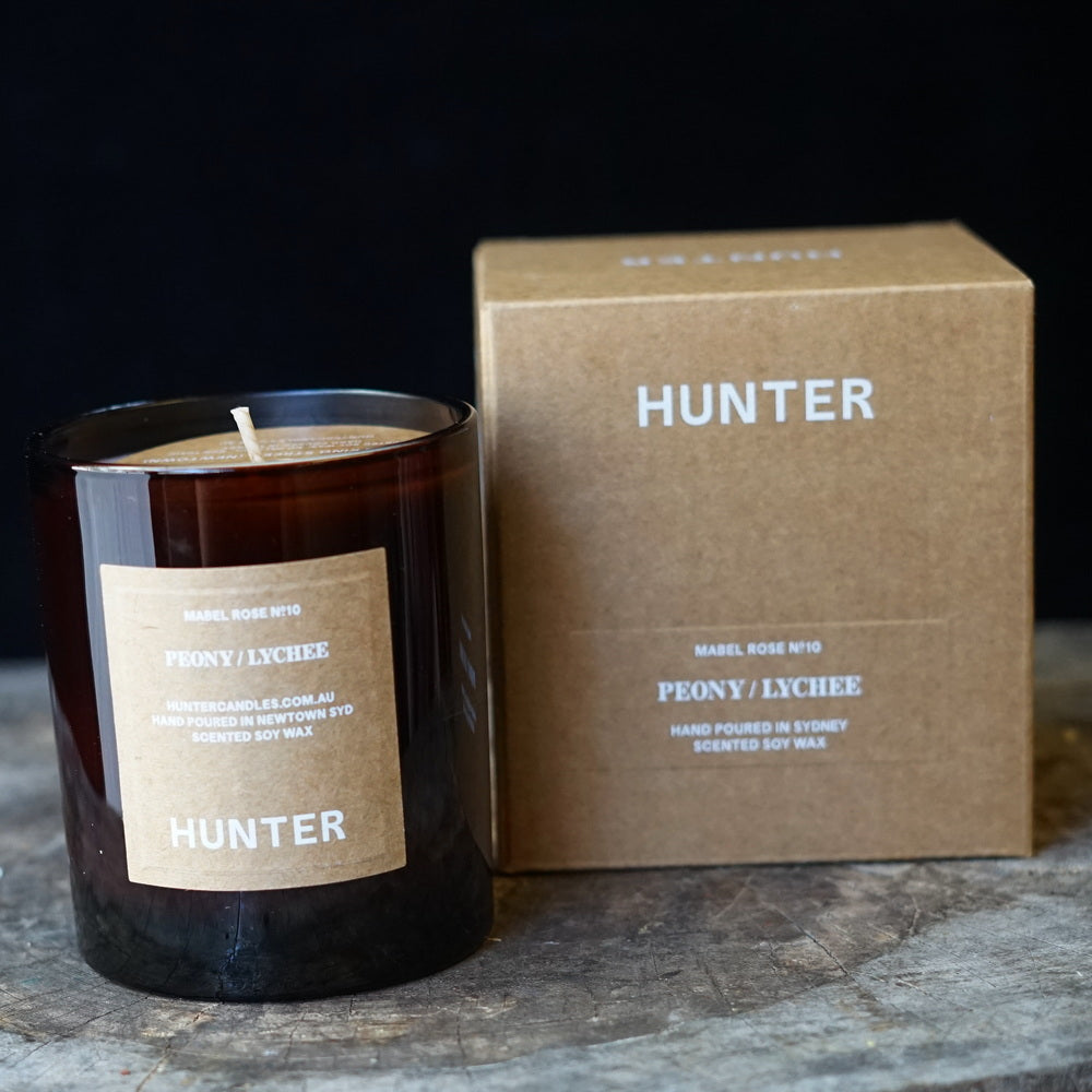 Hunter Candle Peony/ Lychee – Fleur de Flo
